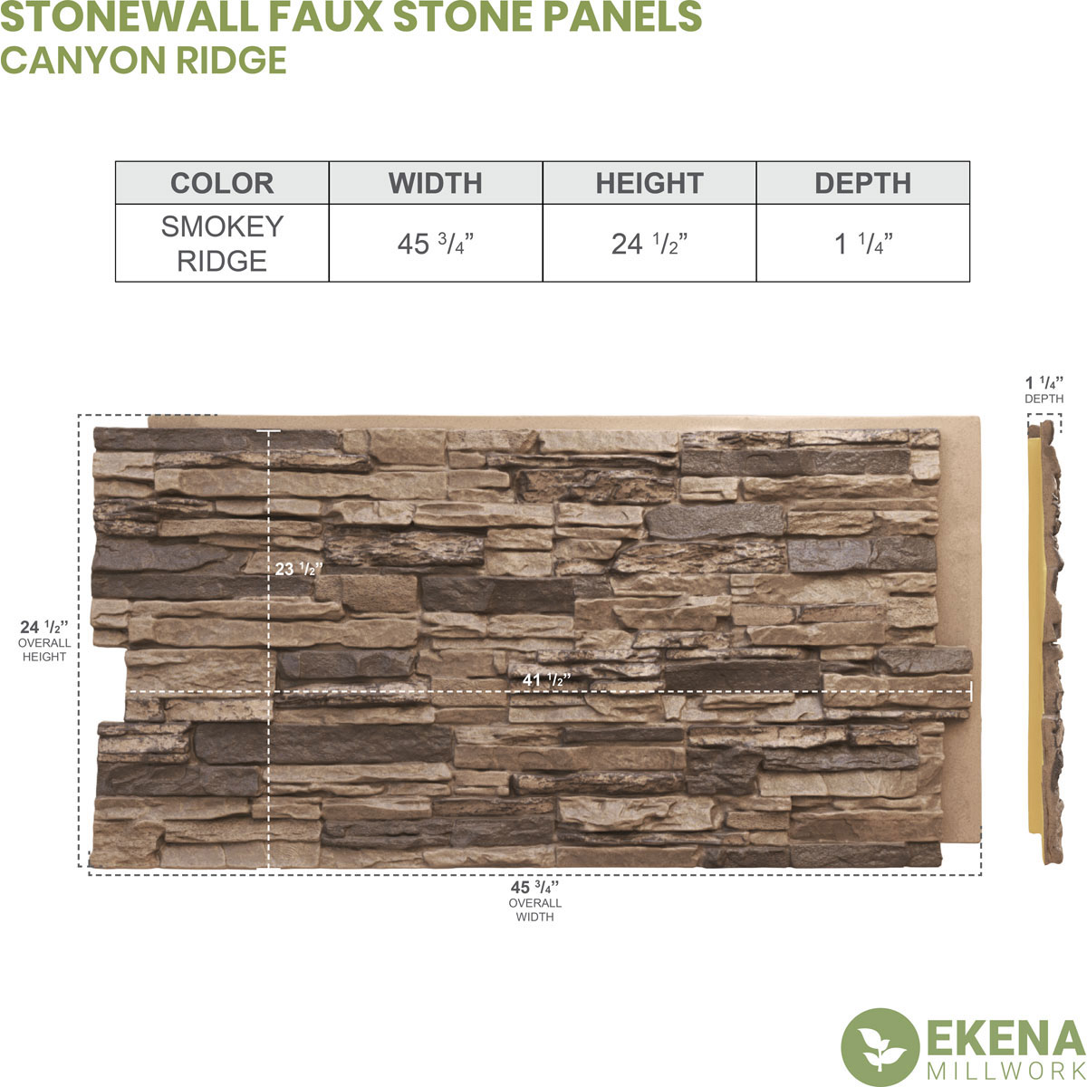 Faux Stone Panels Exterior