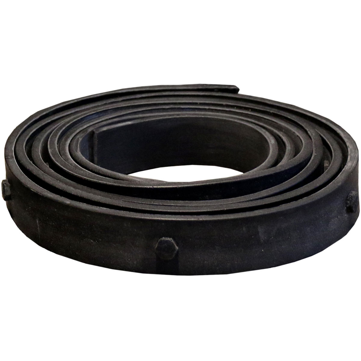 1 1/2"W x 132"L Flexible Black Beam Strap w/ Bolts (6" On Center ...