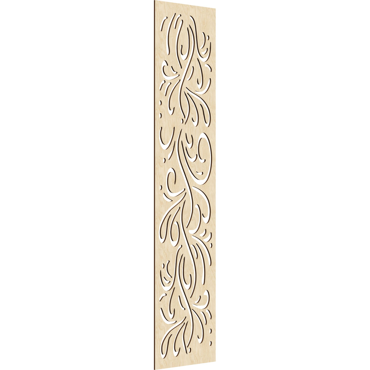 Albee Decorative Pierced Fretwork Wood Wall Panels, 21 3/8"W x 87 3/8"H ...