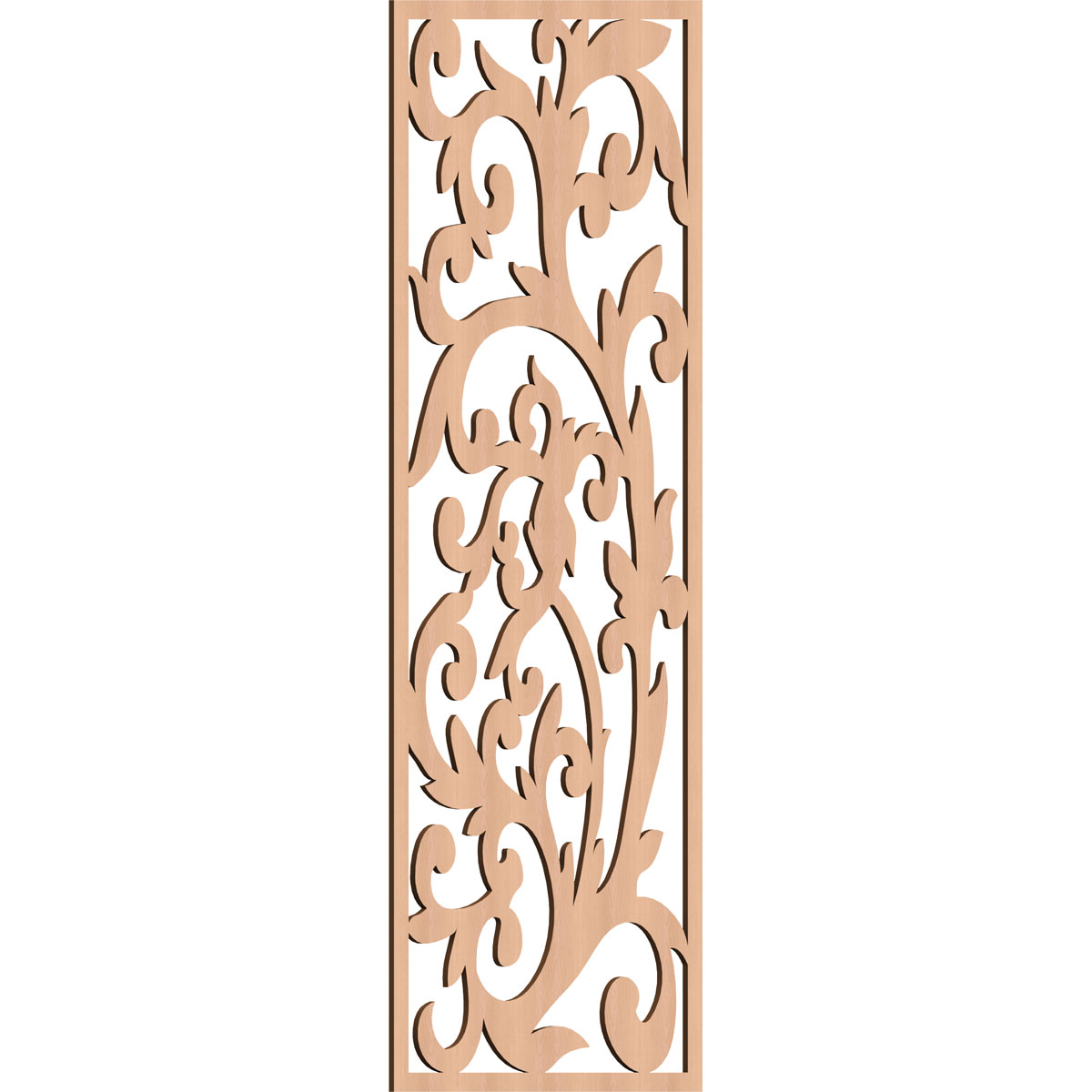 Higgins Decorative Pierced Fretwork Wood Wall Panels, 21 3/8"W x 54 3/8 ...