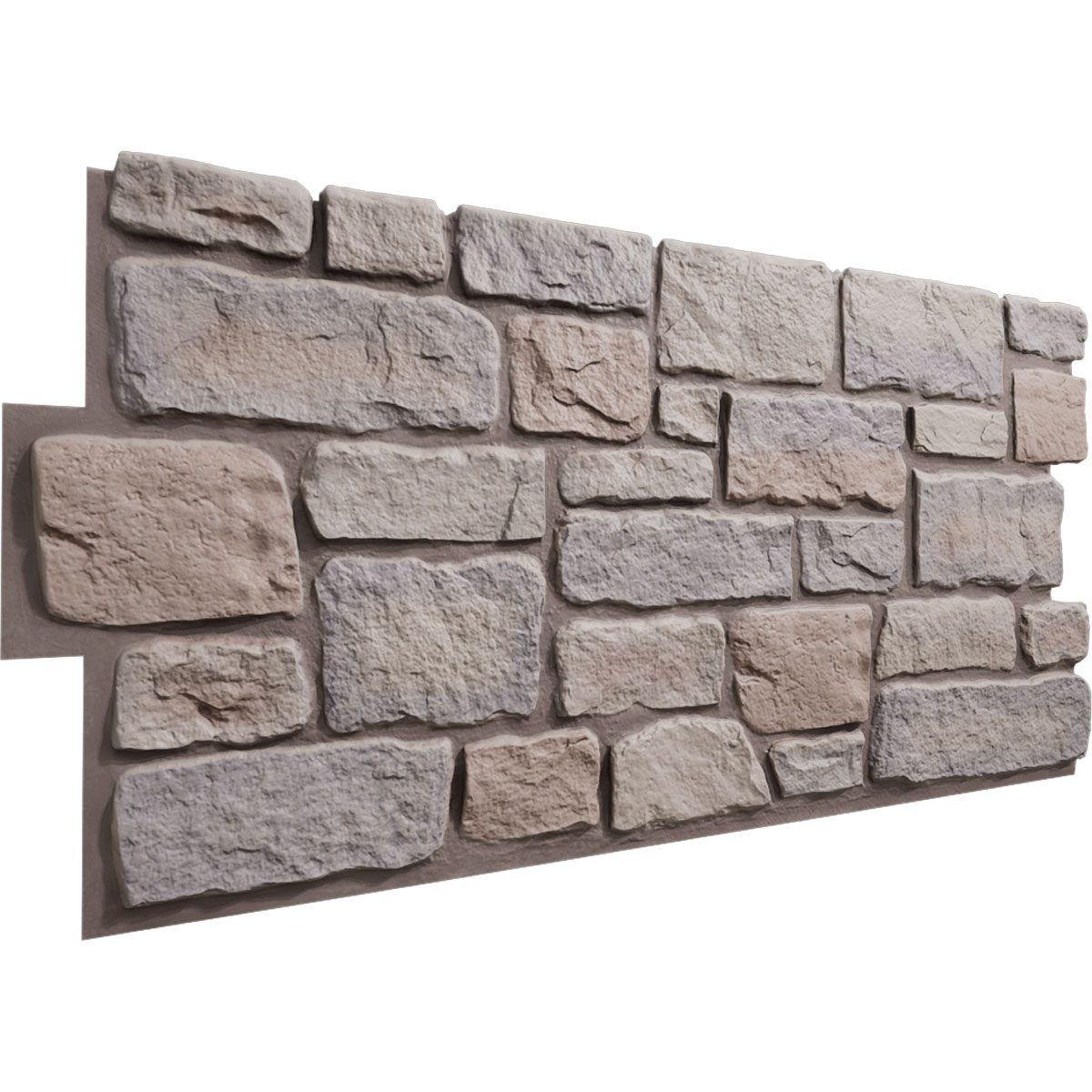Stone Facade Panels Antico Elements Faux Stone Panels 5.9 Sq Ft Desert