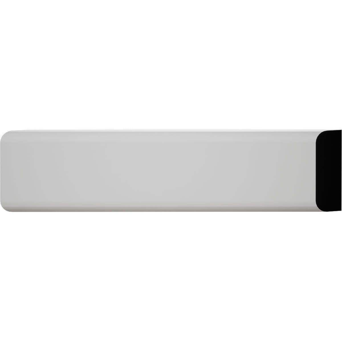 WM142 - 3/4"H x 1/4"P x 96"L, TrueCraft PVC Screen Moulding, White ...