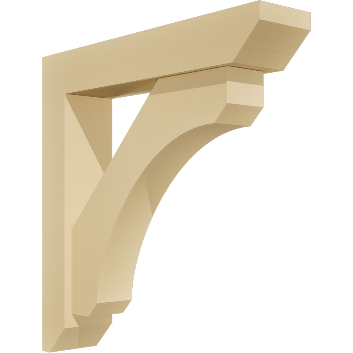 Signature Urethane Legacy Slat Bracket w/ Offset Brace - Ekena Millwork