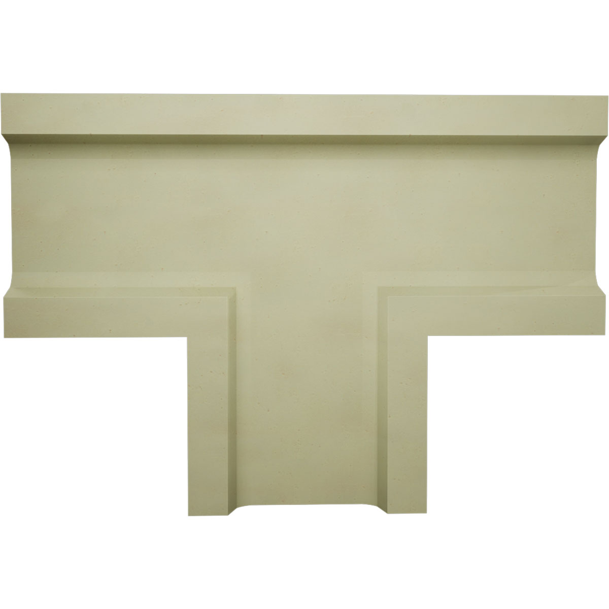 Ekena Millwork Inner Square Intersection For 5" Traditional Coffered ...