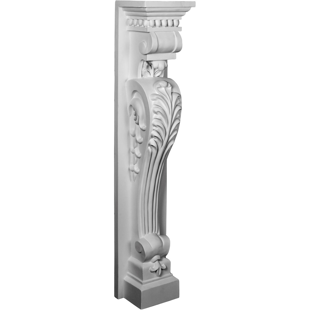 Endurathane Colton Surround, 7 7/8"W x 7"D x 41 1/4"H, Factory Primed ...
